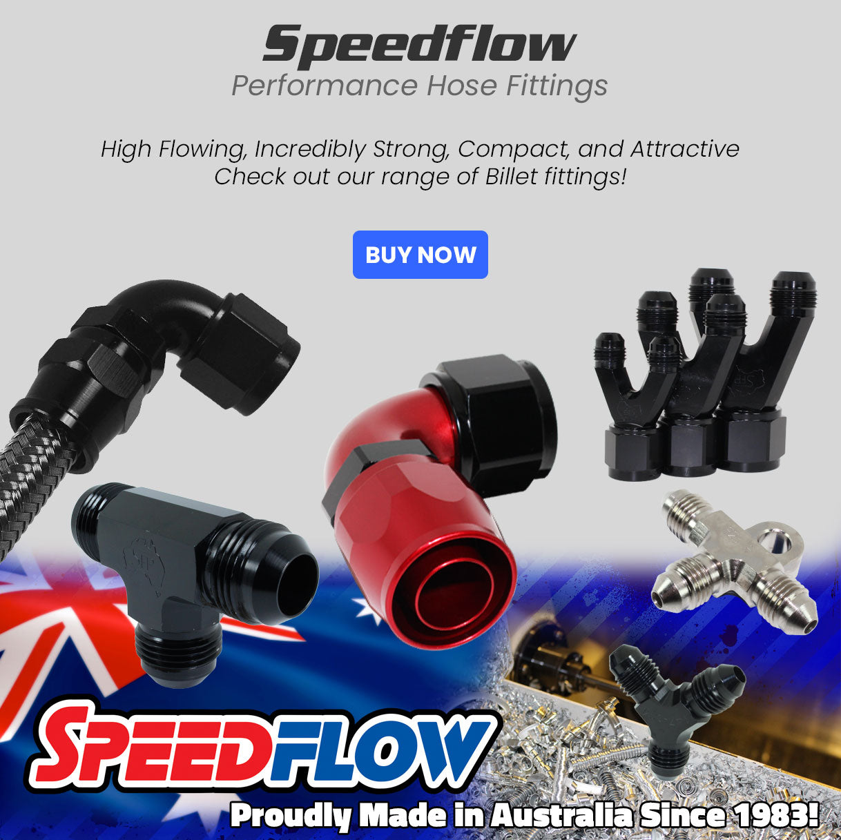 Speedflow - Australian Made Performance Hose Fittings – Speedflow USA